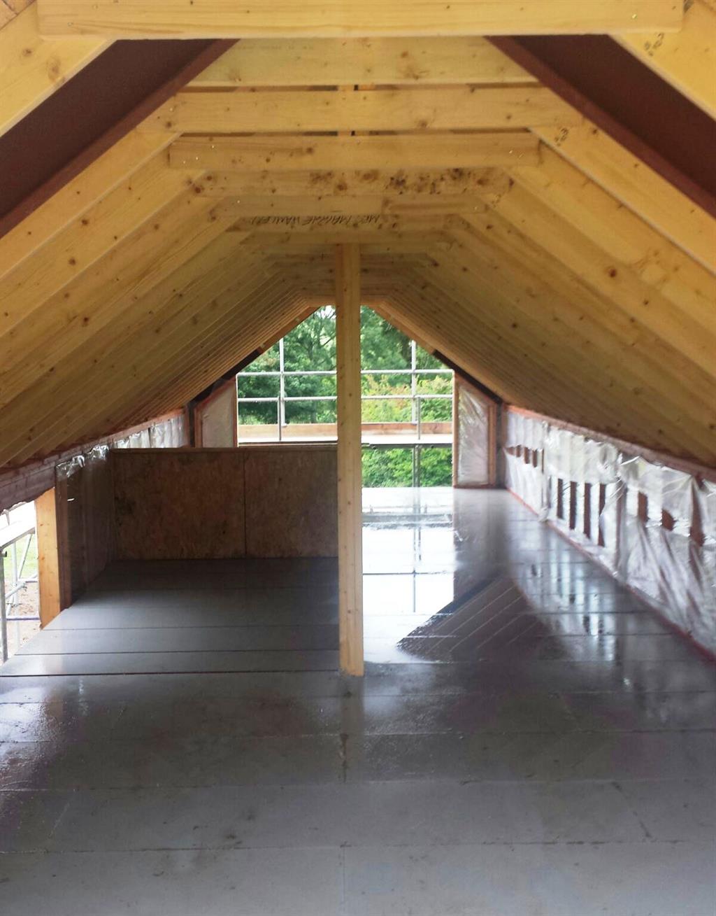 Fforest Timber Engineering :: TIMBER FRAME CONSTRUCTION